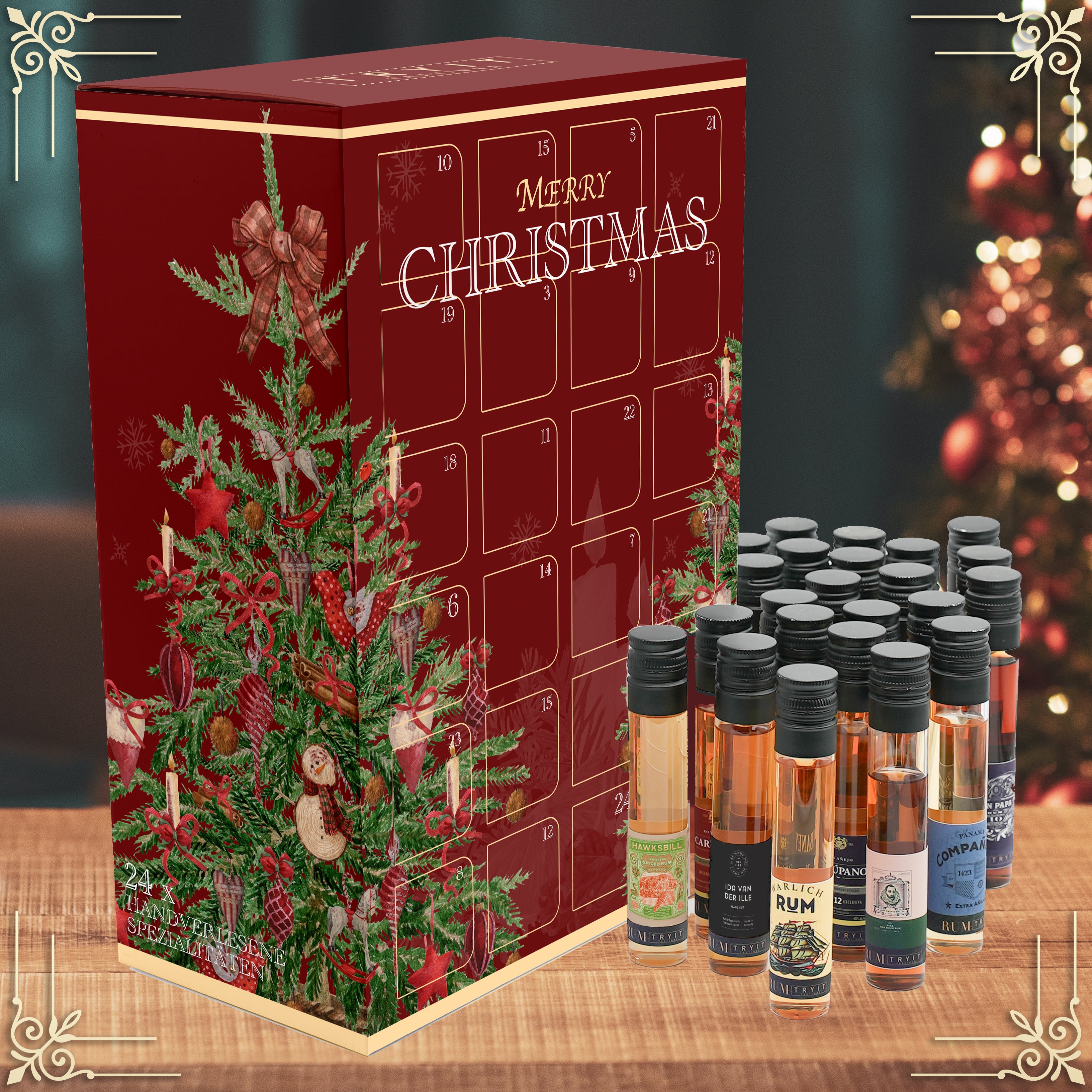 Premium Rum-Adventskalender mit über 270 € Probenwert - 24 x 5cl – TRY ...